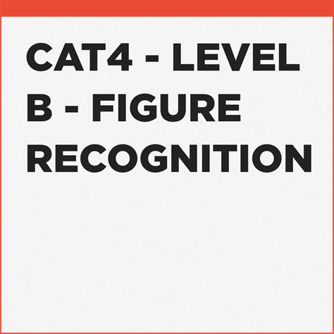 CAT4 Level B Spatial Reasoning Effective Practice For Figure Recognition