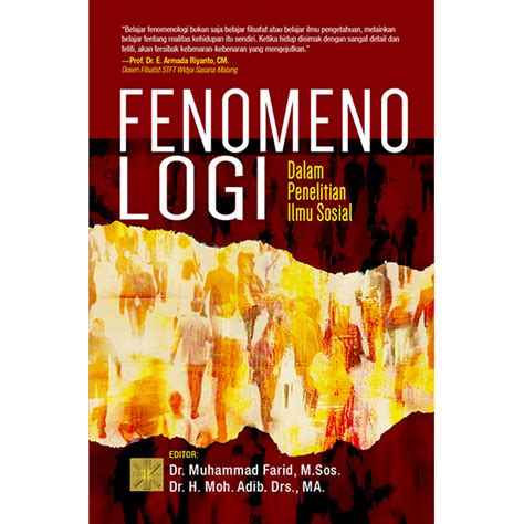 FENOMENOLOGI Dalam Penelitian Ilmu Sosial Prenada Media