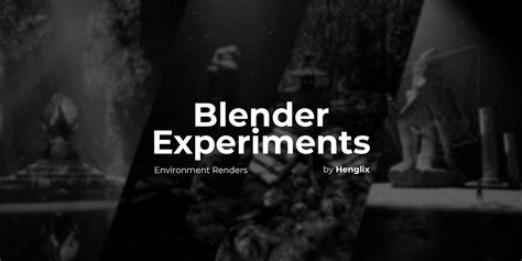 Blender Experiments On Behance