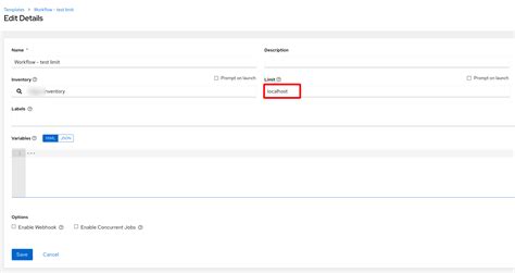Workflow Limit Does Not Limit On Awx 2160 · Issue 12991 · Ansible