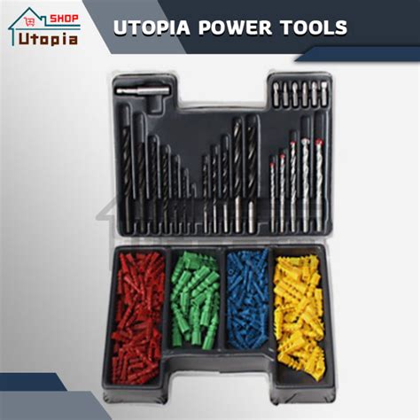Tools 300pcs Twist Drill Cement Drill Wood Drill Bit Set Auger Drill
