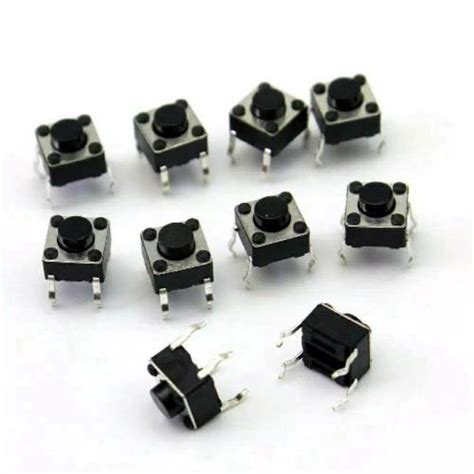 Jual Tactile Switch Ptt 4 Pin 6x6x5 Push Button Saklar Tekan Arduino Jual Tactile Switch Ptt 4 Pin 6x6x5 Push Button Saklar Tekan Arduino