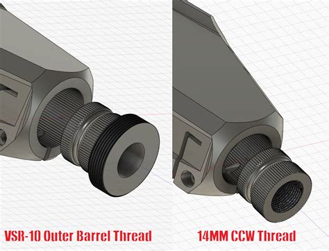 Fichier STL Frein de bouche Sniper HexModèle à télécharger et à