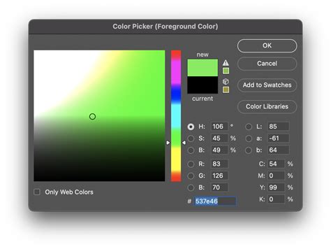 Solved Color Picker Changed Adobe Community 12218315