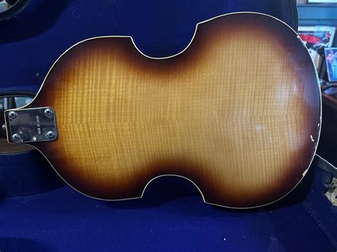 Greco Violin Bass Sunburst 1970s Some Neck Guitars