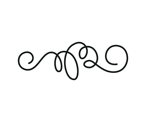 Vector Illustration Of Linear Squiggle 19021159 Vector Art At Vecteezy