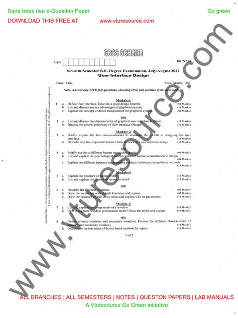 Aug 2022 Question Paper User Interface Design Studocu