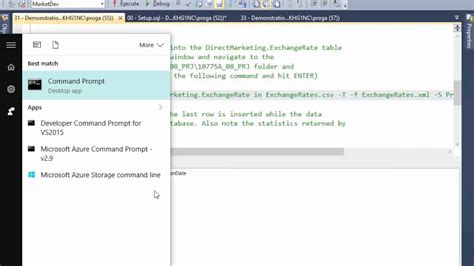 Demo For Bcp Bulk Copy Program Youtube