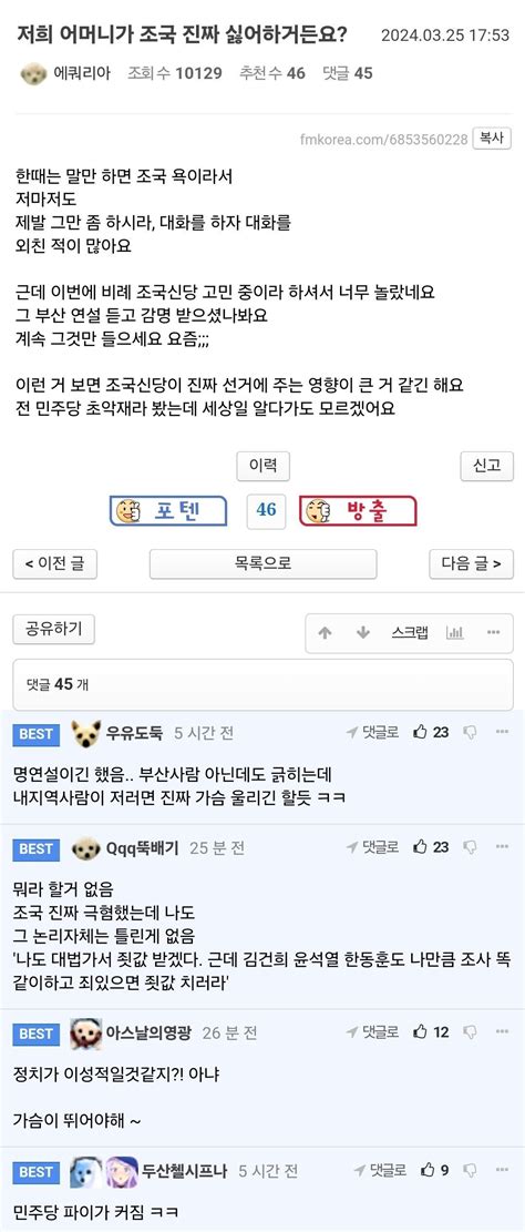 정갤에 이준석 없으면 어떻게되냐고 정치시사 에펨코리아