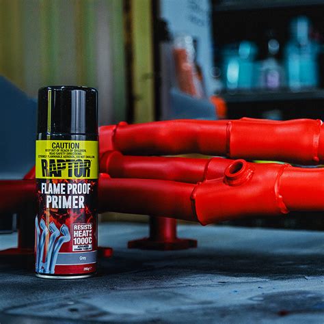 Raptor High Temp Flameproof Primer Aerosol Rico Refinish Imports Raptor High Temp Flameproof Primer Aerosol Rico Refinish Imports