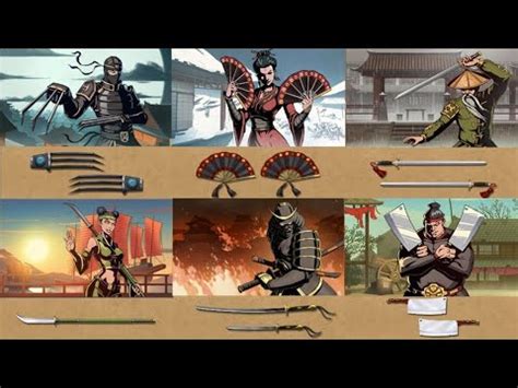 Shadow Fight 2 All Boss Weapons Gameplay YouTube