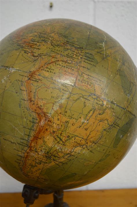 Antique Table Top Globe Alt Interiors