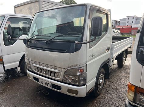 Mitsubishi Canter 4m40 4m42 Engine 4x4 10ft Dropside Single Tire On