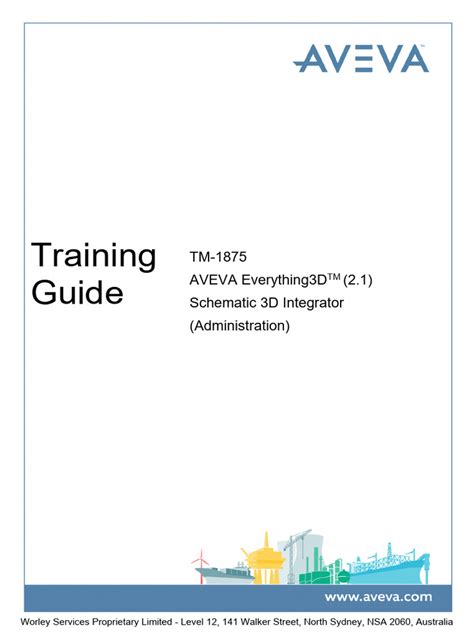 Aveva E3d Schematic 3d Integrator Pdf Trademark License