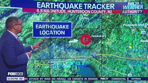 48 New Jersey Earthquake On Fault Line That Runs Through Lehigh Valley