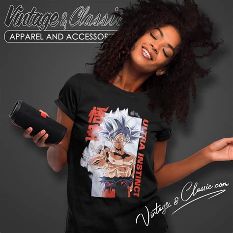 Dragon Ball Super Goku Ultra Instinct Shirt Vintagenclassic Tee