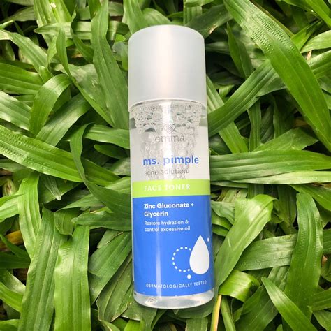 Jual Emina Ms Pimple Acne Solution Face Toner Shopee Indonesia
