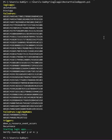 Azure Logic App How Can I Re Started My Operations Failed Stack Overflow