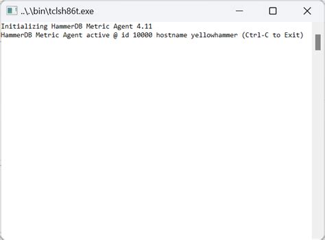 Hammerdb V411 New Features Cpu Metrics For Cli Gui And Jobs Hammerdb Blog