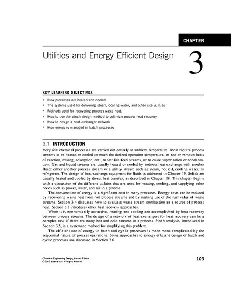 Chap Utilities And Energy Efficient Design CHAPTER Utilities And Energy Efficient Design