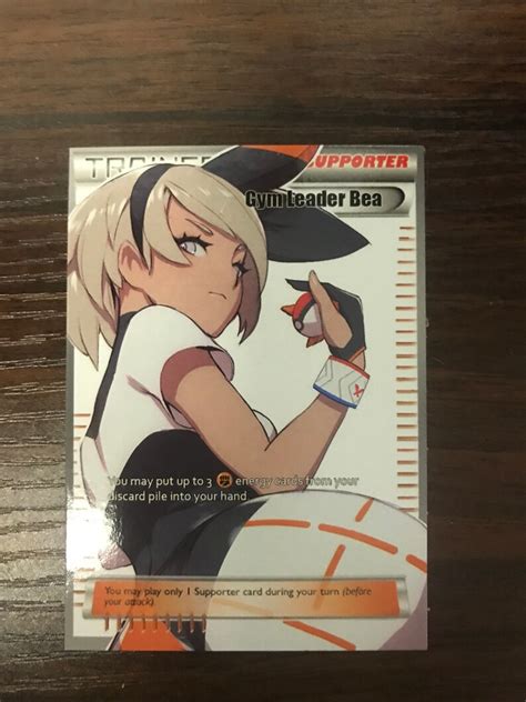 New Pokemon Swordshield Trainer Cards Nessa And Bea Etsy