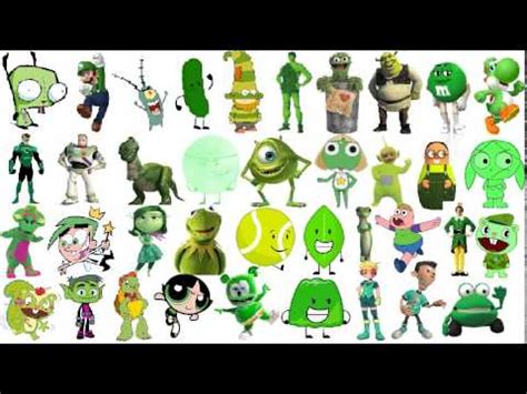 Green Characters