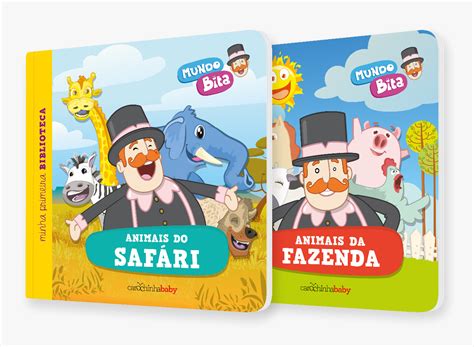 Kit Mundo Bita Animais Carochinha Editora