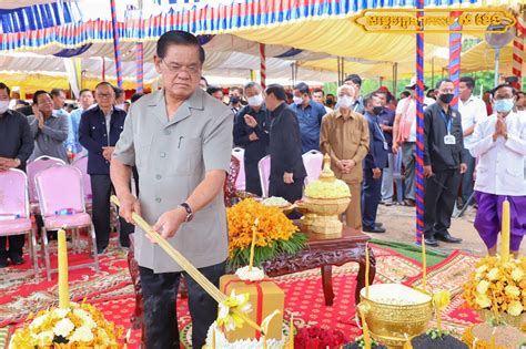 សម្តេចក្រឡាហោម ស ខេង ឧបនាយករដ្ឋមន្រ្តី រដ្ឋមន្រ្តីក្រសួងមហាផ្ទៃ