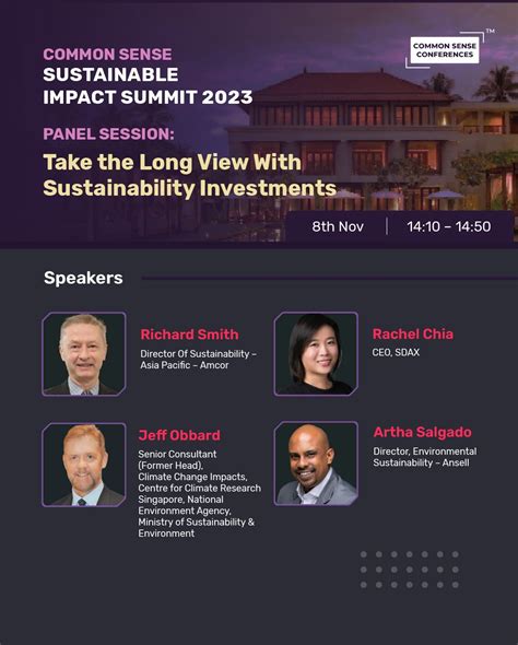 Common Sense Conferences On Linkedin Sustainability Resiliency Esg