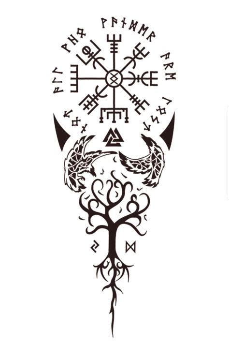 50 Viking Tattoo Ideas Nordic Symbols And Their Meaning 50 Viking
