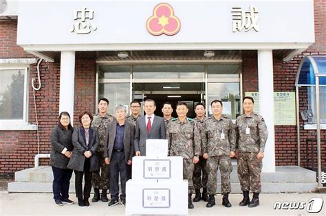 강원병무청 36사단 군장병에 감사편지·위문품 전달