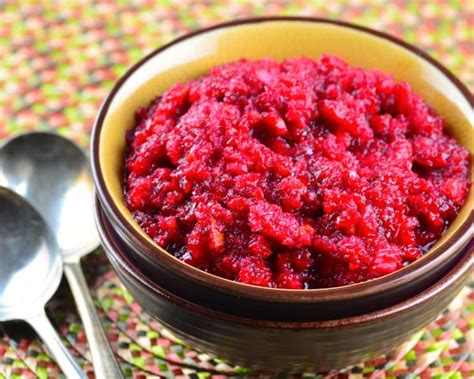 Ocean Spray Fresh Cranberry Orange Relish Recipe Chefs Resource Recipes