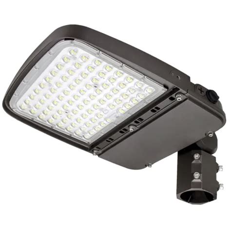 3 Power Switchable Led Parking Lot Light Shoebox Light With Photocell