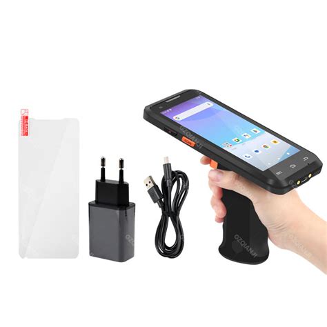 4g Industrial Pda Android Terminal 13 With Grips 1d 2d Scanner Handheld Data Collector Qr Code
