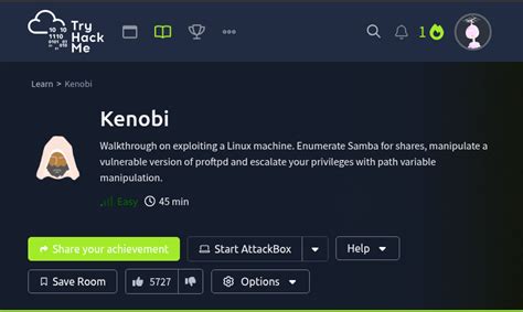 Tryhackme Kenobi Ctf Walkthrough Task 1 — Deploy The Vulnerable