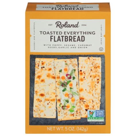 Roland Toasted Everything Flatbread 5 Oz Ralphs
