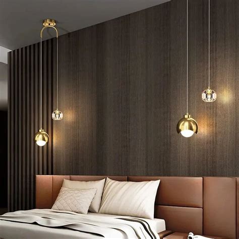 Nordic Led Pendant Light Pendant Lighting Bedroom Gold Pendant Lamp