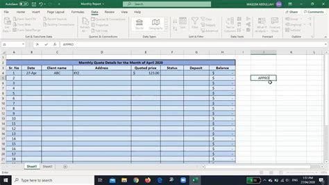 How To Sort Data With Microsoft Excel 2016 Matc