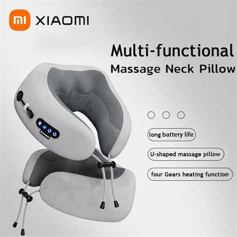 Massage Pillow Xiaomi U Shaped Pillow Multifunctional Neck Massager