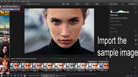 AI Portrait Editing With Luminar 4 PSD Stack