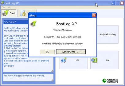 BootLog XP Download BootLog XP Gives Detailed Statistics About Booting Process In A Graphic