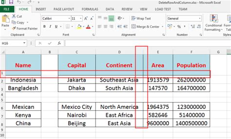 Insert Hide And Delete Excel Rows And Columns In Java Manipulating Office Documents In Java