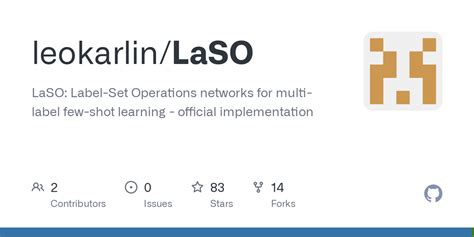 Github Leokarlinlaso Laso Label Set Operations Networks For Multi