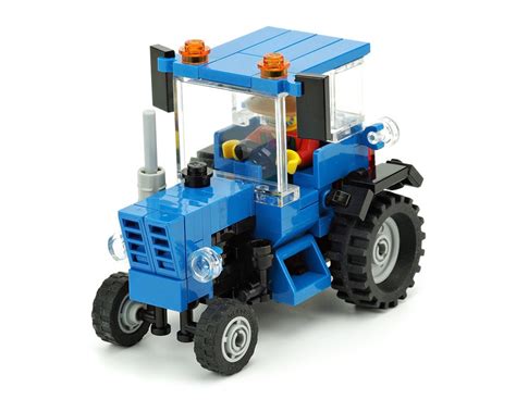 Lego Moc Tractor Belarus By De Marco Rebrickable Build With Lego