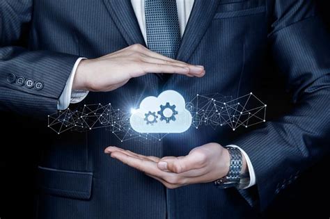 El Concepto De Protecci N De Datos Imagen De Archivo Imagen De Nube