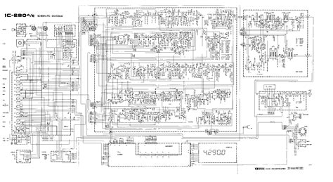 Icom Ic 290a E Transceiver Sch Service Manual Download Schematics