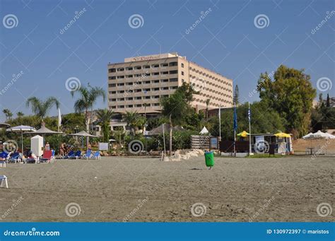 The Beautiful St Raphael Resort Hotel Building Limassol In Cyprus