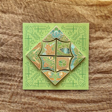 Green Forest Pin Set 8 Hard Enamel Pins Etsy