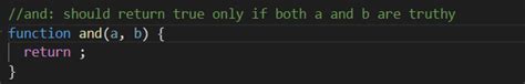 Solved And Should Return True Only If Both A And B Are Chegg Com