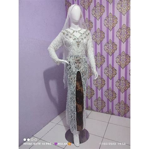 Jual READY Baca Keterangan Produk Kebaya Akad Semata Kaki Atas